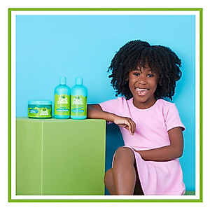 Just For Me Curl Peace Ultimate Detangling Shampoo (3 Pack) - Cleanses & Hydrates, Contains Marshmallow Root Extract, Cocoa Butter & Raw Honey, Sulfate Free, No Animal Testing, 12 oz