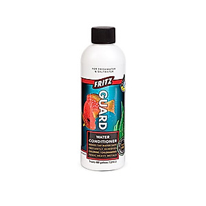 Fritz Aquatics 80259 Fritzguard Water Conditioner/Dechlorinator for Fresh & Salt Water Aquariums, 8 oz