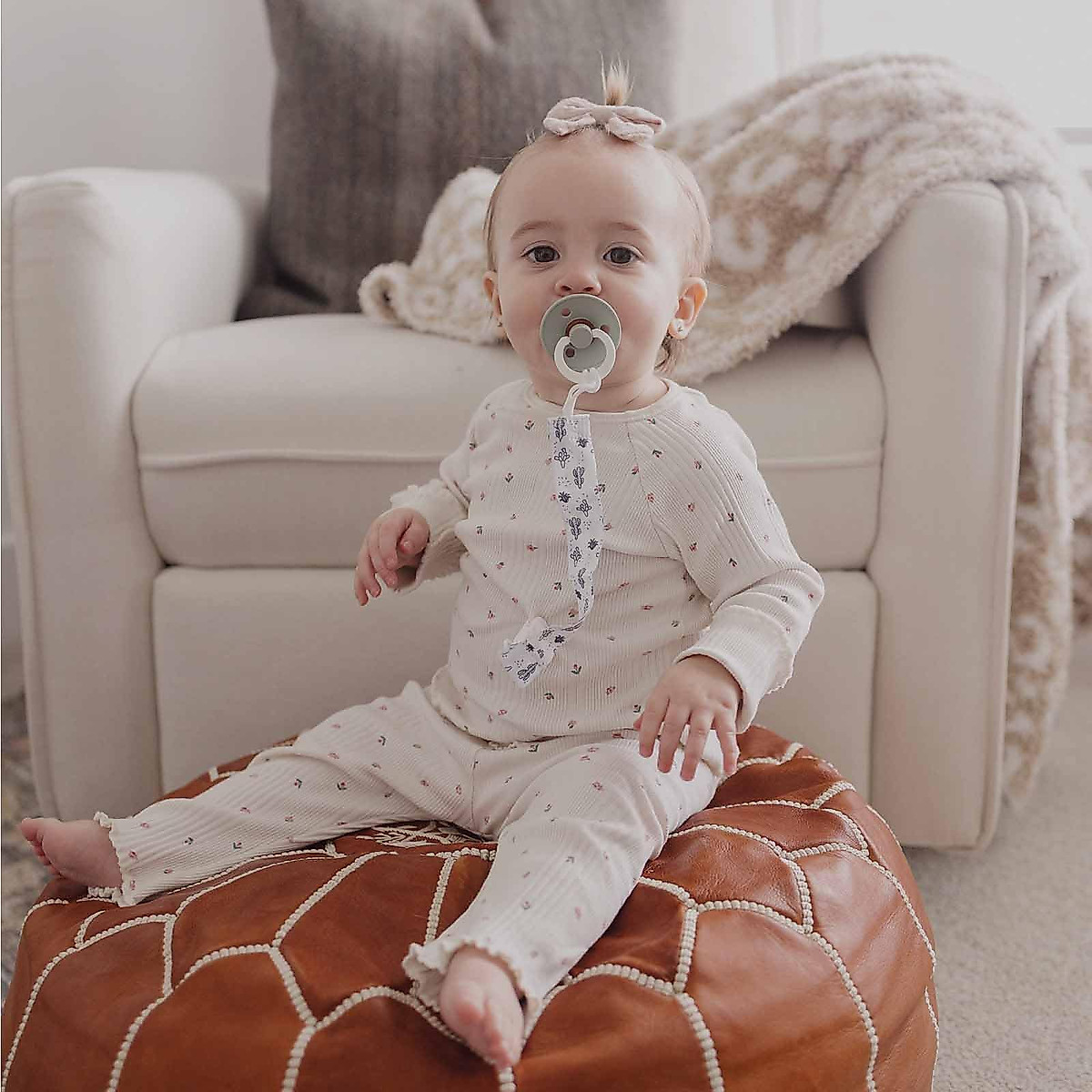 PUTSKA Pacifier Clip for Baby Girl and Boys