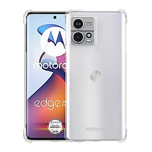 SHYXGLON Clear Ultra Thin Transparent Slim Cover for Motorola Moto ThinkPhone 5G, Soft TPU Flexible Bumper Shockproof Phone Case with Airbag Protection