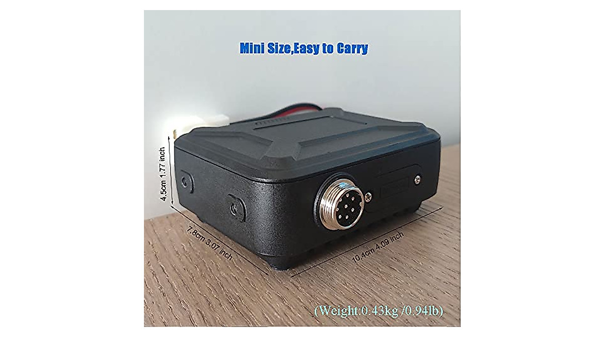 Anysecu WP-9900 Mini Mobile Radio 25W Dual Band Car Radio