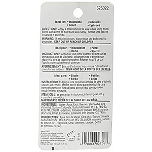 Clubman Moustache Wax Black 0.50 Oz (Pack of 2)