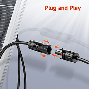 RICH SOLAR Y Branch Connectors (2 Pairs M/FF and F/MM)