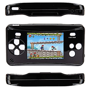 Retro FC Handheld Games for Kids, 182 in 1 Video Games Console 2.5" Screen Handheld Games, Travel Hand Held Game Systems for Kids Ages 4-8, Video Game Party Supplies Birthday Gifts for Kids -Black