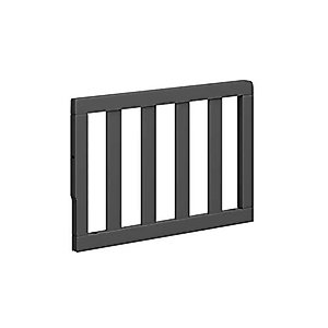 Graco Toddler Safety Guardrail with Slats (Gray) for Storkcraft Crib Conversion – GREENGUARD Gold Certified