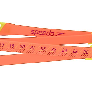 Speedo Unisex-Adult Swim Goggles Mirrored Fastskin Pure Focus, Salso/Atomic Lime/Violet Gold