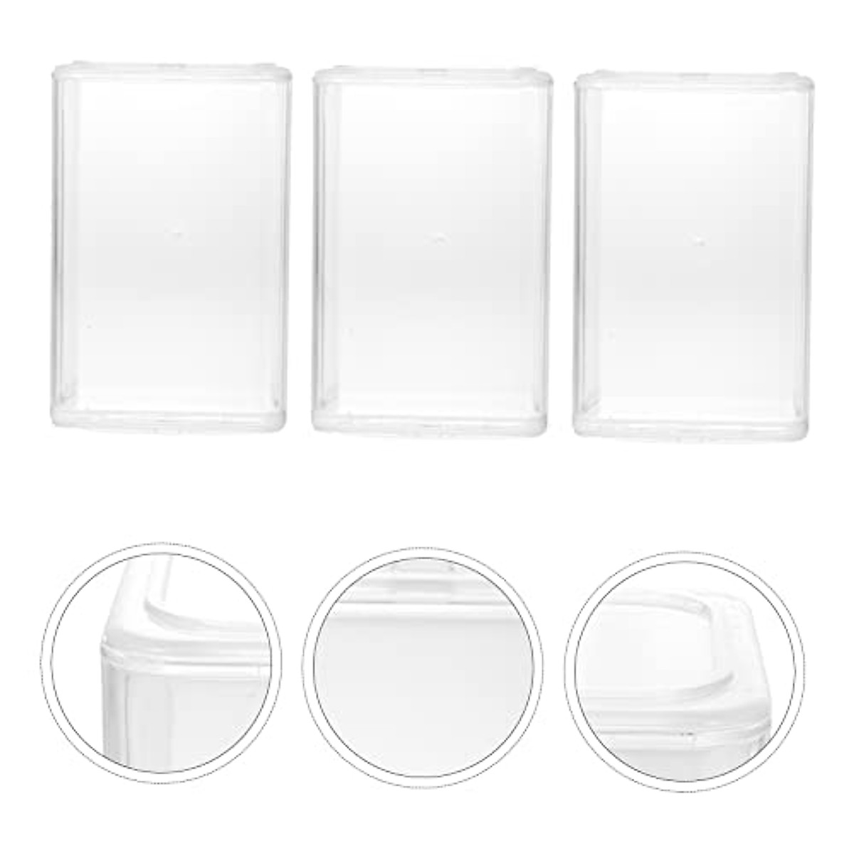 Cabilock 12 Pcs Storage Case Figure Model Display Case Dustproof Case Multi-Function Display Figure Model Showing Case Crafts Toy Child