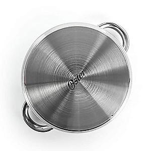 Oster Dutch Oven, Stainless Steel, 4 QT, with Lid and 3 section dividers, Gibson, Sangerfield, 128612.05