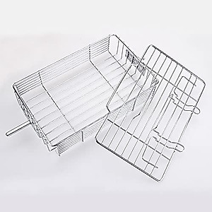 TWDYC Bracket Air Fryer Electric Cooker Accessories Grill Rack Microwave Oven Rack Empty Grid High Chassis Fried Shelf