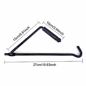 TorSor 2 Pack Car Scissor Jack Crank Handle Replacement Labor-Saving Quick Lug Handle Instead of Jack Ratchet Wrench for Car Jack Kit Scissor Lift Jack Emergency Tire Changing Jacks