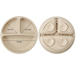 PandaEar Silicone Baby Feeding Set & 2 Pack 100% Tiny Silicone Drinking Training Cup