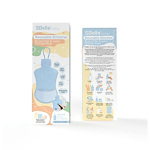 Reusable Silicone Breast Milk & Juice Storage Bags