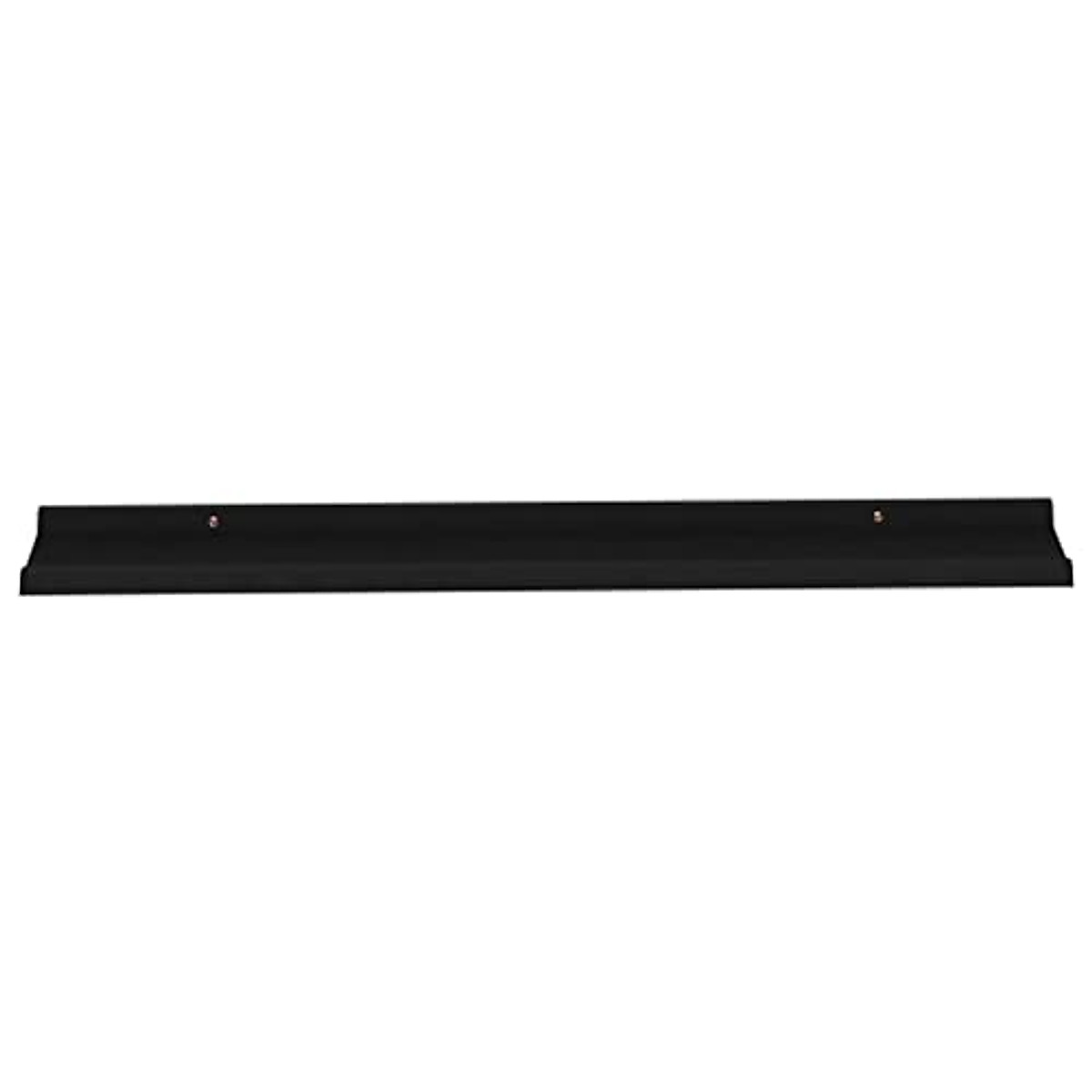 SunshineFace 39 Inch Large Floating Shelves for Wall Set of 4, Rustic Picture Ledge Wall Shelf for Bedroom Kitchen Bathroom Living Room Nursery Display(Black, 39.4"x3.5"x1.2")