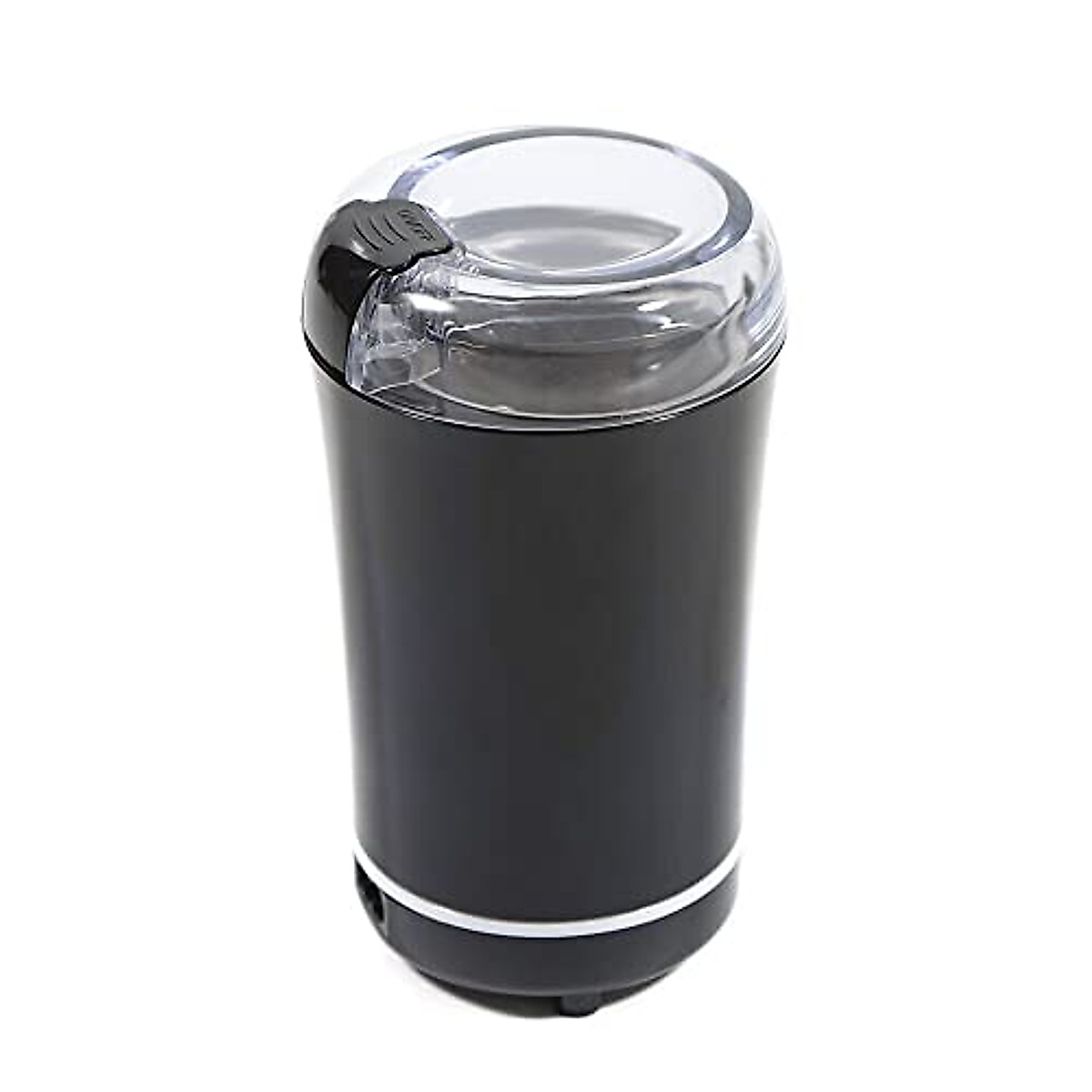 Xuthusman 110V Electric Coffee Bean Grinder Nut Seed Herb Grind Spice Crusher Mill Blender Mini 150W (Dark Reddish Purple)