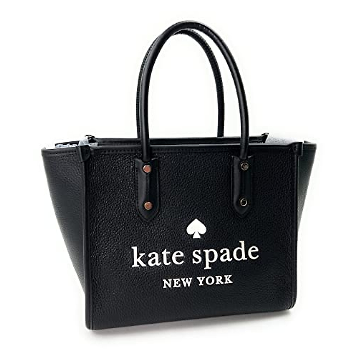 Kate Spade New York Pebbled Leather Small Tote bag (Black)
