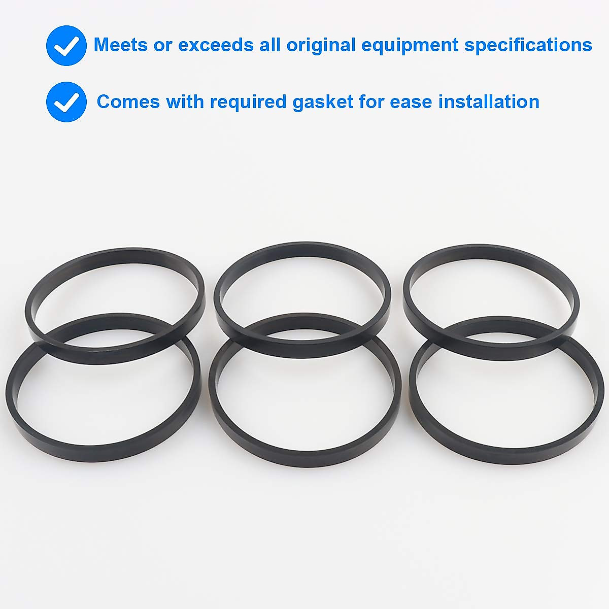 Intake Manifold Gasket Set, Replace 037-6192, 11617547242 Compatible with BMW N52 N54 E60 E70 E90 E92-128i 135i 325xi 328i 328xi 330i 335i 525xi 528i 530i 535i 535xi 640i M5 M6 X1 X3 X5 X6 Z4, More