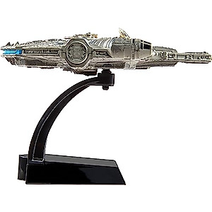 Hot Wheels Star Wars Starships Select Millennium Falcon Vehicle, Premium Collectible Replica with Movable Part & Display Stand