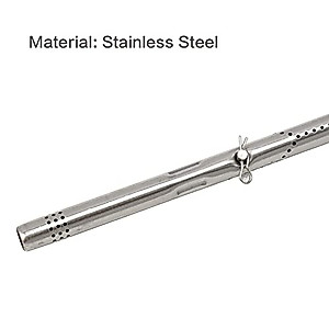 Grill Burner Tube for Charbroil 463347518 463243518 463275517 463373019 463275717, Charbroil Performance 475 Burner Gas Grill Replacement G470-5200-W1 G321-4C00-W1, Stainless Steel, 17 3/4", 4 Pack