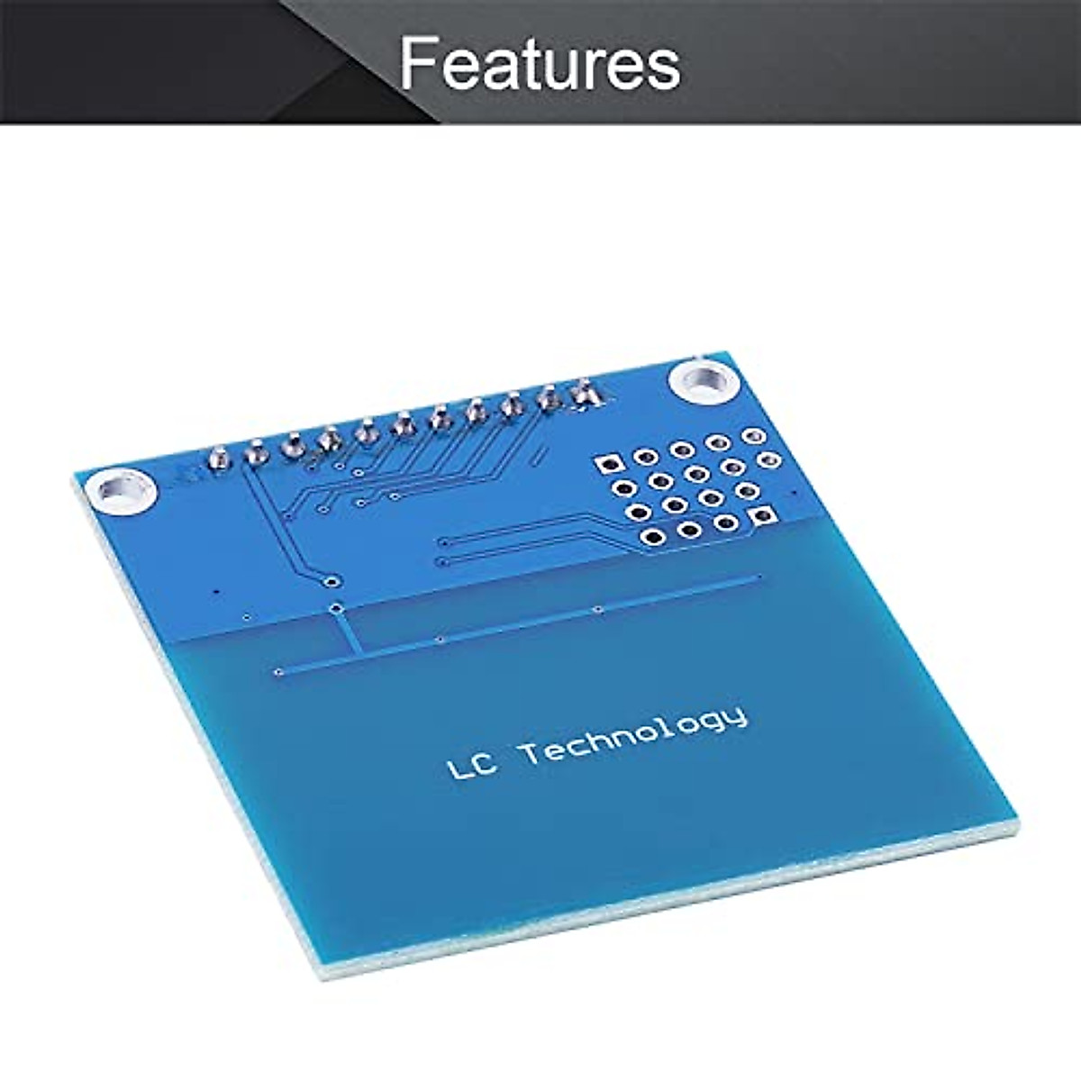 Fielect 8-Key Capacitive Touch Sensor Pad Module TTP226 for Arduino,Replacing The Traditional Touch Button