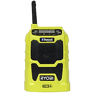 Ryobi ZRP742 18V ONE+ Compact Radio with Bluetooth (Renewed)