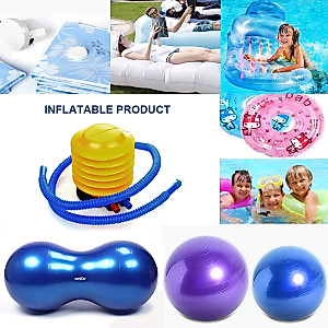 Foot Pump - Sports Inflatable Pump for Inflatables, Yoga, Bed, Mattress, Inflatable Boat, Exercise Ball, Balloon, Balls, Swimming Ring&Toys
