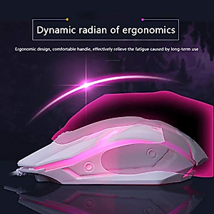 unband GTX300 USB Wired 104 Keys RGB Backlight Ergonomic Gaming Mouse Keyboard Combos Set