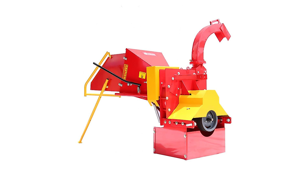 PTO Wood Chipper: 8" 3 Point Tree Shredder