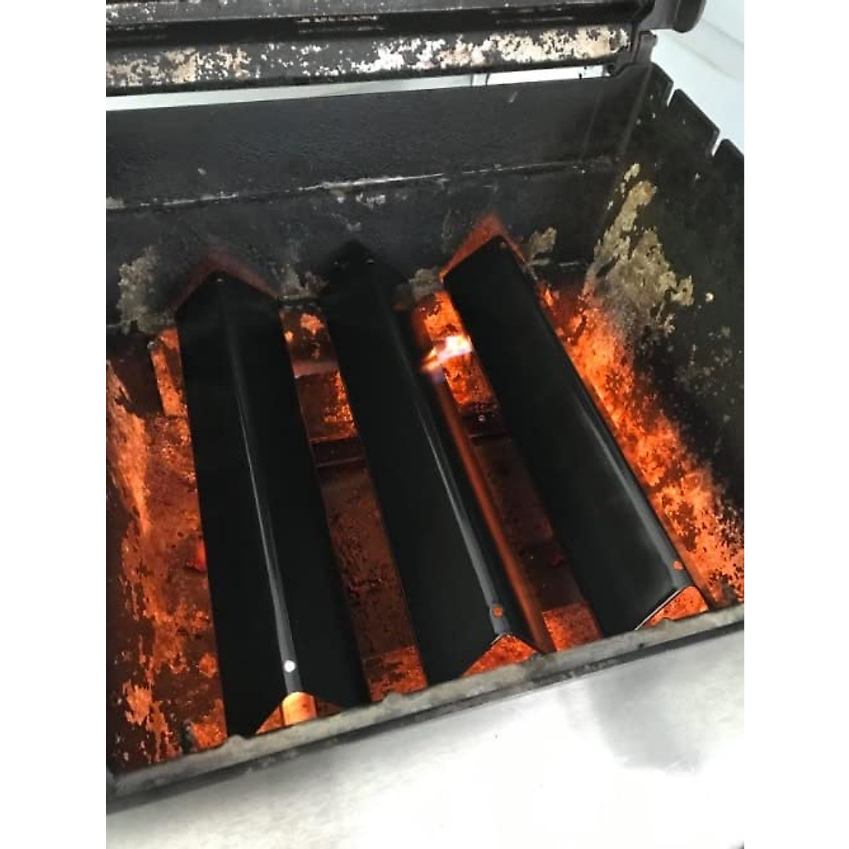 Charbrofire Spirit and Spirit II 200 Series 7635 Flavorizer Bars and 69785 Burner Replacement Parts for Weber Spirit E-210 E-220 S-210 S-220 Spirit ii E-210 Tube Burner Kit and More