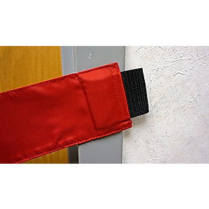 Stop - DO NOT Enter - Magnetic Door Barrier - Fits up to a 51" Wide Door