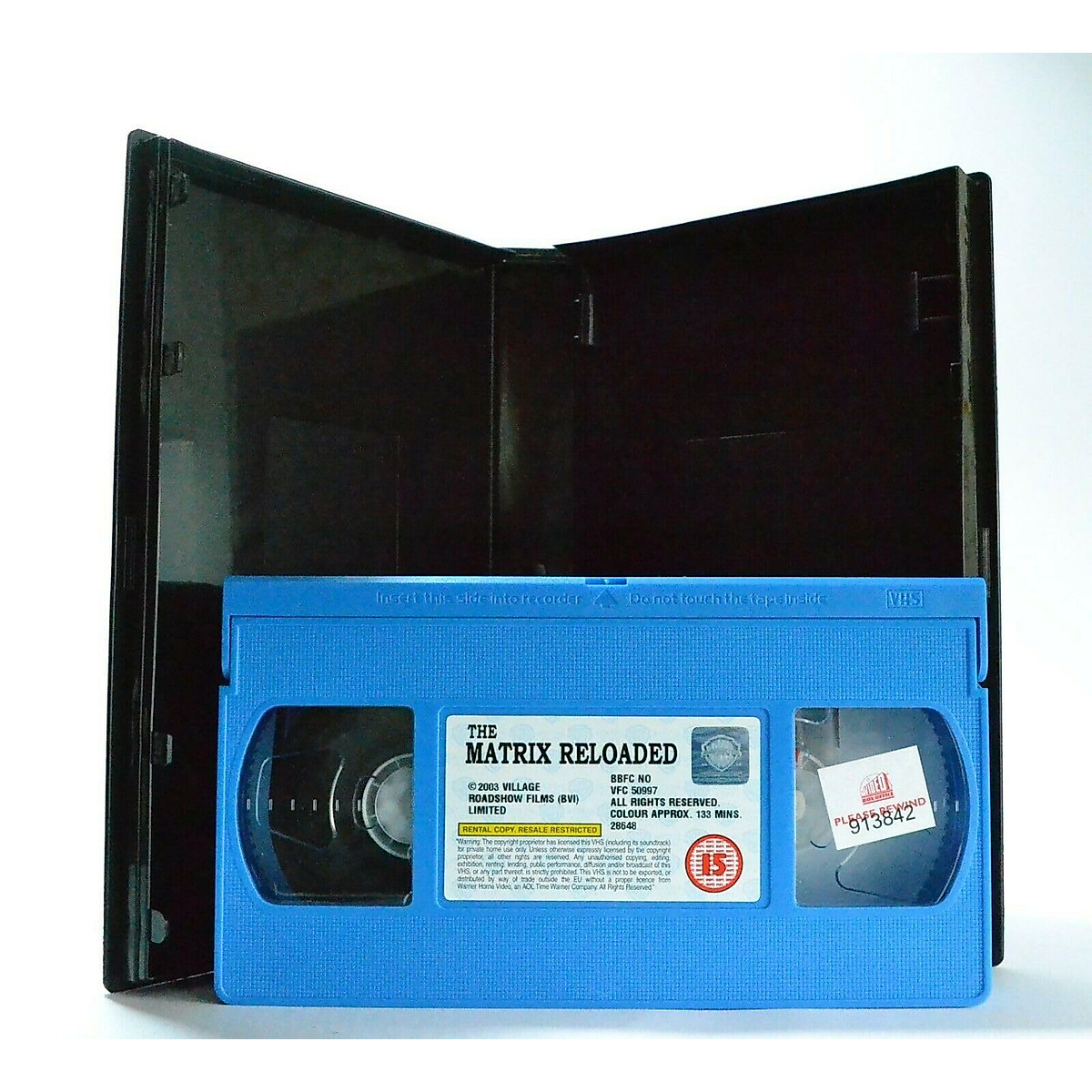 The Matrix Reloaded: The Wachowski Brothers Film - Sci-Fi - Keanu Reeves - VHS