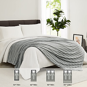 Temerk Cooling Blanket Queen Size, Arc-Chill Q-Max >0.5 Cool Fiber, Summer Cooling Blanket for Hot Weather, Keeps Body Cool for Night Sweats, Soft Lightweight Sofa Couch Blankets for Kid Adults