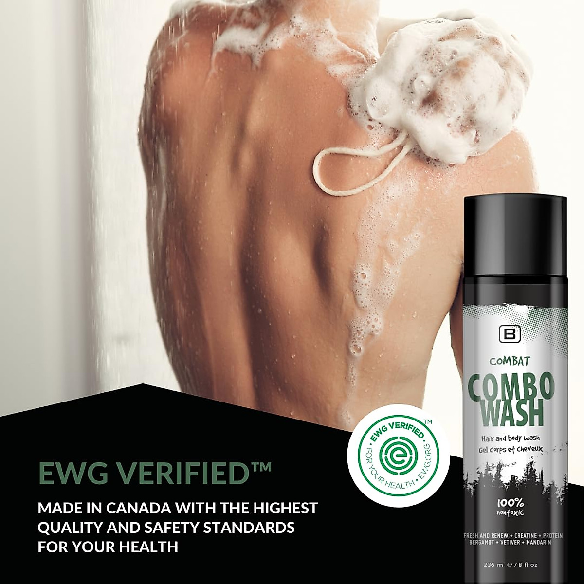 Combat Combo Wash - EWG VERIFIED ™ - Organic - | Cruelty Free | Vegan.