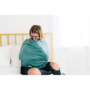 Copper Pearl Multi-Use Cover: Car Seat Covers, Nursing Cover, and Stroller Cover for Sun - Stretchy Fabric, All-Season Use, Stylish Designs, Easy Access for Moms - Journey