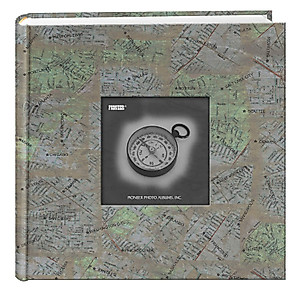 Pioneer Photo Albums DA-200MAP/CM 200-Pocket Photo Album with Printed Travel Design Cover, City Maps