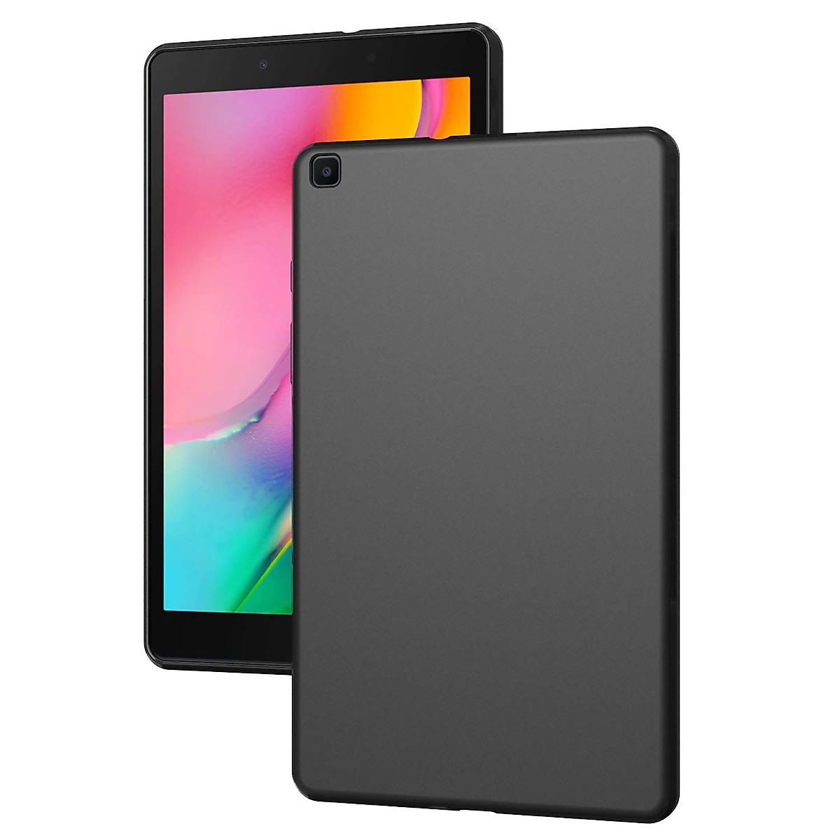 Case for Galaxy Tab A 8.0 Case 2019, Slim Design Matte TPU Rubber Soft Skin Silicone Protective Cover for Samsung Galaxy tab A 8.0 inch 2019 Tablet (SM-T290/t295/t297)