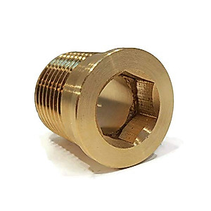 The ROP Shop Garden Hose Inlet Connector, 1/2" MPT x 3/4" FGHT for Annovi Reverberi AR7300