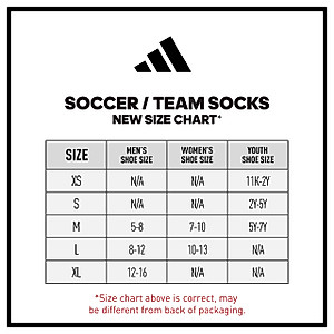 adidas Rivalry Field Socks, Multi-Sport Team Accessories Over-The-Calf, Men Women (2 Pairs), Royal Blue/White, Large