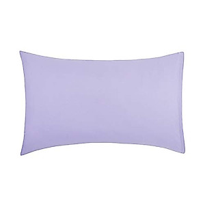 EVERYDAY KIDS 3 Piece Toddler Sheet Set - Soft Breathable Microfiber Toddler Bedding - Includes a Flat Sheet, a Fitted Sheet and a Pillowcase - Solid Purple