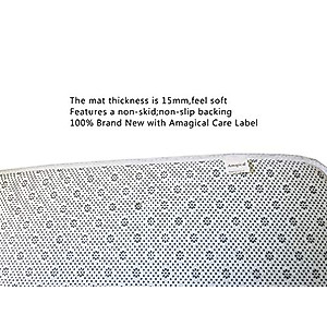 Amagical Galaxy Space Colorful Nebulae Purple Star Sky 16 Piece Bathroom Mat Set Shower Curtain Set Bath Mat Contour Mat Toilet Cover Fabric Shower Curtain with 12 Hooks