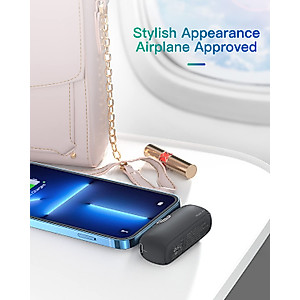 Kuulaa [2 Pack Portable Charger 5000mAh,Small Portable Charger for iPhone 14/14Pro/13/13 Pro/12/11 & Mini PD20W USB C Power Bank Fast Charging for iPhone 15/Samsung Galaxy/Google Pixel,