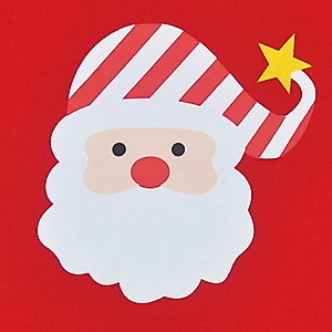 Tphon Girls Christmas Pajamas Toddler Boy Kids Holiday Pajamas Set Santa PJS Winter Sleepwear Children Clothes(Red,2T)