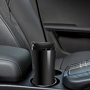 Yin And Yang Tree Travel Coffee Mug Reusable Coffee Cup Tumbler with Lid for Outdoor 250ml