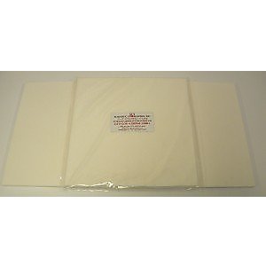 Ultra High Molecular Weight (UHMW) Polyethylene 50 Micron Porous Fluidization Plates/Sheet Size: 24" x 24" / Thickness: 1/2" (12.7mm) / 1 Sheet