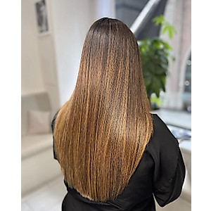 Lasio Keratin One Day Formula with Amber Extract - 15.87 Fl. Oz. - Universal Keratin Treatment for Frizz Elimination and Curl Reduction - Lightweight Conditioner for Stronger, Healthier Hair