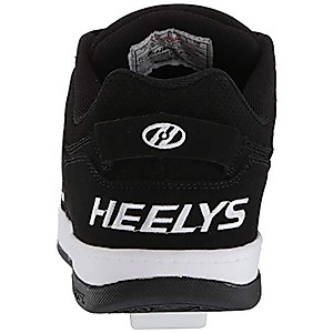 Heelys Men's Voyager Tennis Shoe, Balck/White, 13 M US