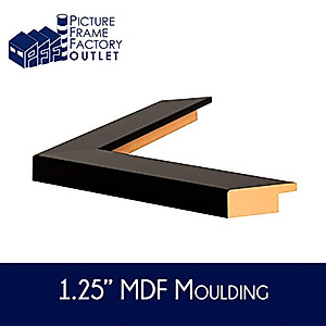 Puzzle Frame | Picture Frame | Poster Frame | Puzzle Frame | 1.25 Inch Black MDF Frame | Plexi Glass and Hanging Hardware Included (16X20)