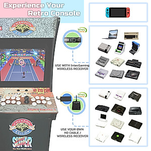 Switch Fighting Stick for Arcade1Up Cabinet, Play Your Switch arcade stick on The Cabinet, Modded Switch Joysticks Specially Designed for Arcade1Up