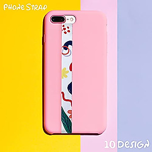 Phone Loop Finger Holder for Phone Case Grip, Finger Loop for Cell Phone Case, Phone Loop Finger Holder (Blue)