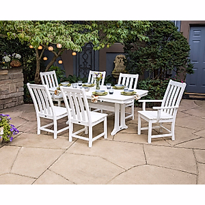 POLYWOOD® Vineyard Dining Side Chair (Black)