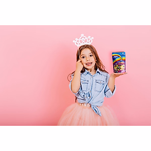 Freeze Dried Candy - 10oz XX LARGE pack of CANDYGENIUS cool freeze dry candies puff frozen dehydrated skittles bulk giant snack fruit crunch birthday kids parties